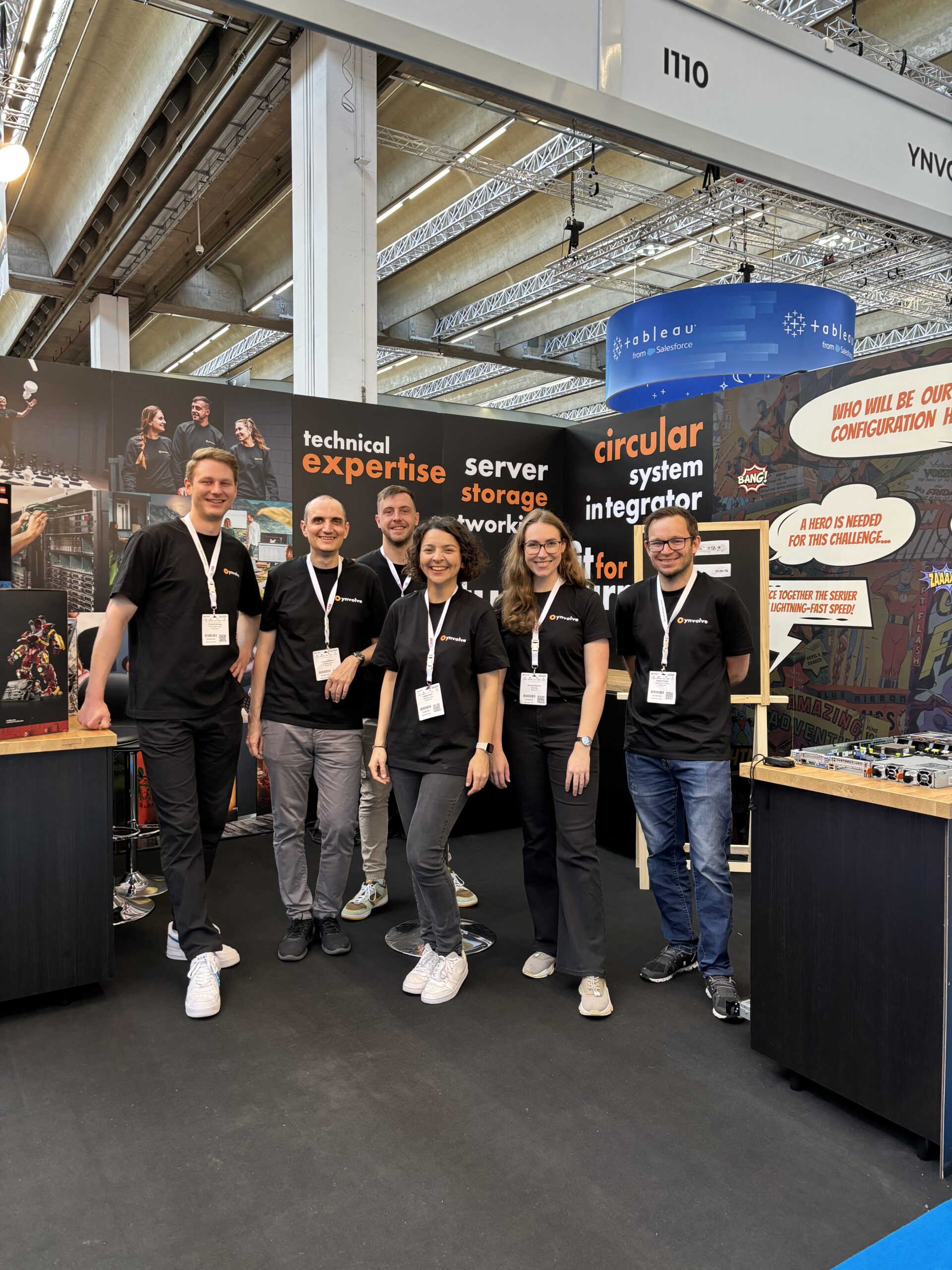 Cloud Expo Frankfurt 2024 – superheroes of the server building challenge!